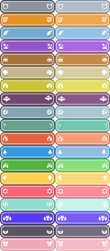 PokéLiberty - Botones de ataque con icons de paldea