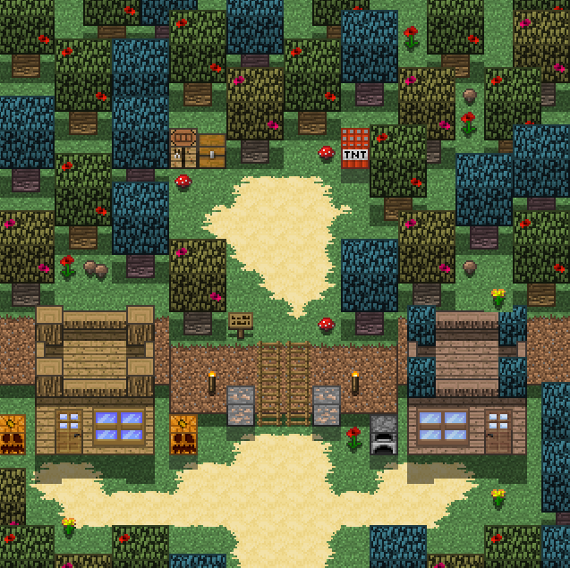 PokéLiberty - Tiles de Minecraft